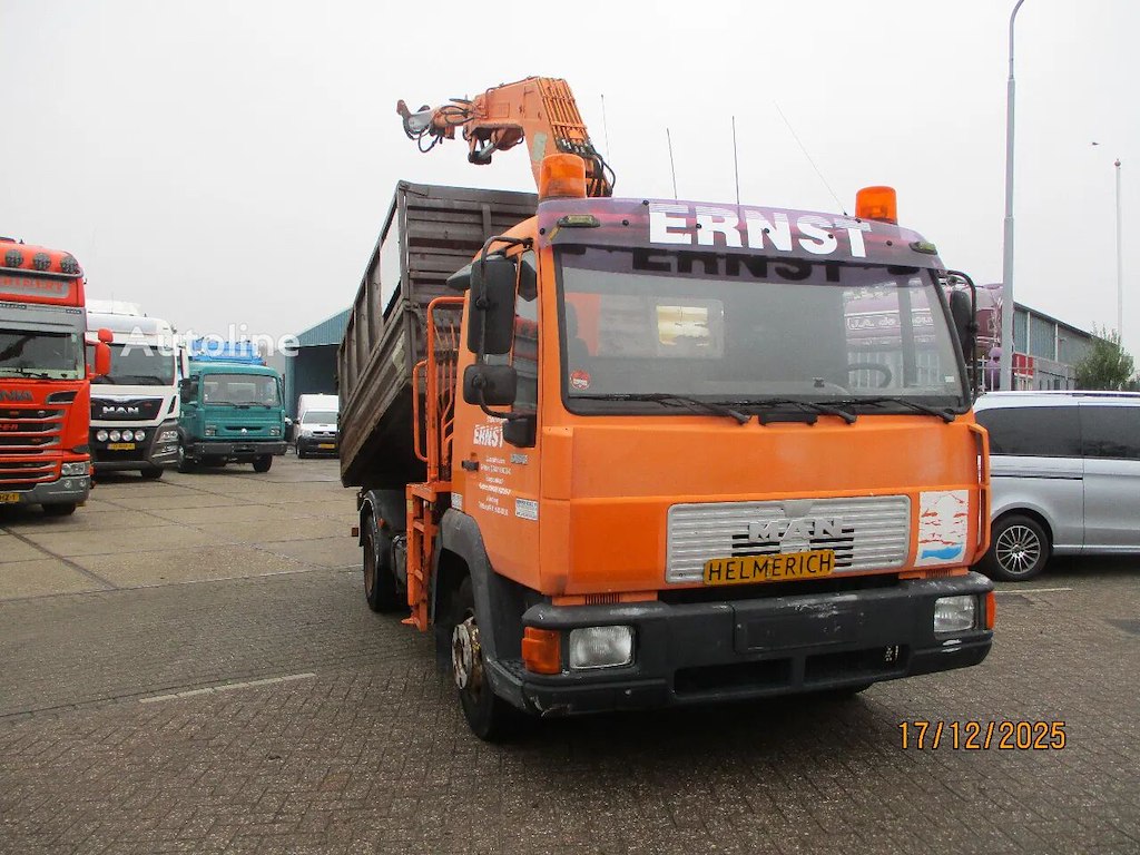 MAN 10.163 L 2000 KIEPER+KRAAN kiper