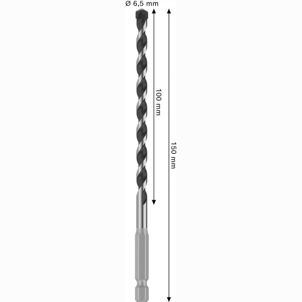 Bosch – PRO HEX-5 burgija, 6,5x100x150 mm – 2608706981