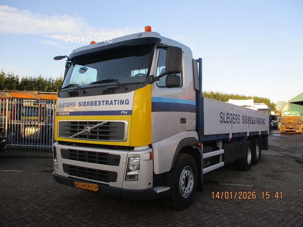 Volvo FH 400 FH 400 EURO 5 6X2 361.738 KM HOLLAND TRUCK kamion s ravnom platformom