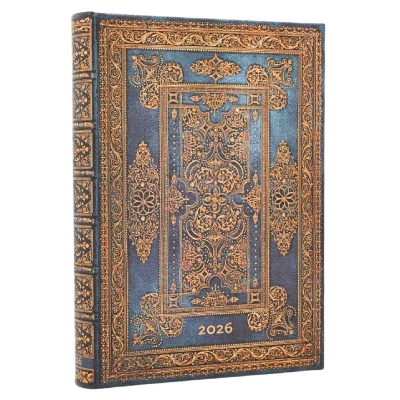 Datumirana agenda 2026 - Paperblanks, Blue Luxe, Maxi, Horizontal