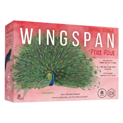 Društvena igra - Wingspan: Ptice Azije