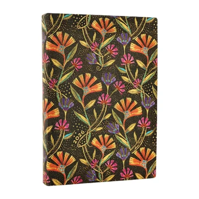 Datumirana agenda 2026 - Paperblanks, Wild Flowers, Midi, Daily