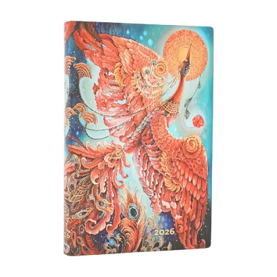 Datumirana agenda 2026 - Paperblanks, Firebird, Mini, Horizontal