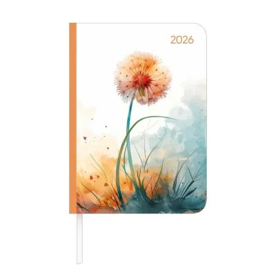 Datumirana agenda 2026 - Lady Journal, Blowballs, 11x15 cm