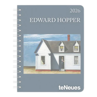 Datumirana agenda 2026 - Edward Hopper, Deluxe, Wiro, 17x22 cm