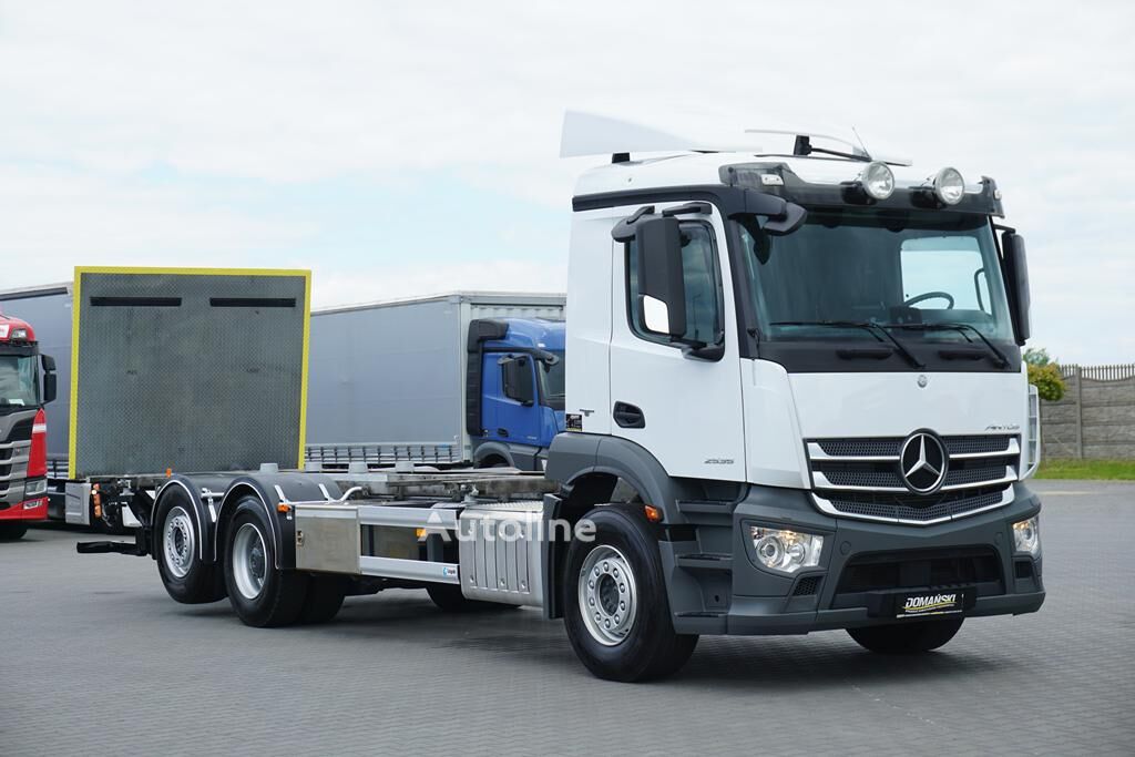 Mercedes-Benz ANTOS / 2535 / ACC / E 6 / BDF + WINDA / 7.15 , 7.45, 7.82 M / O kamion šasija