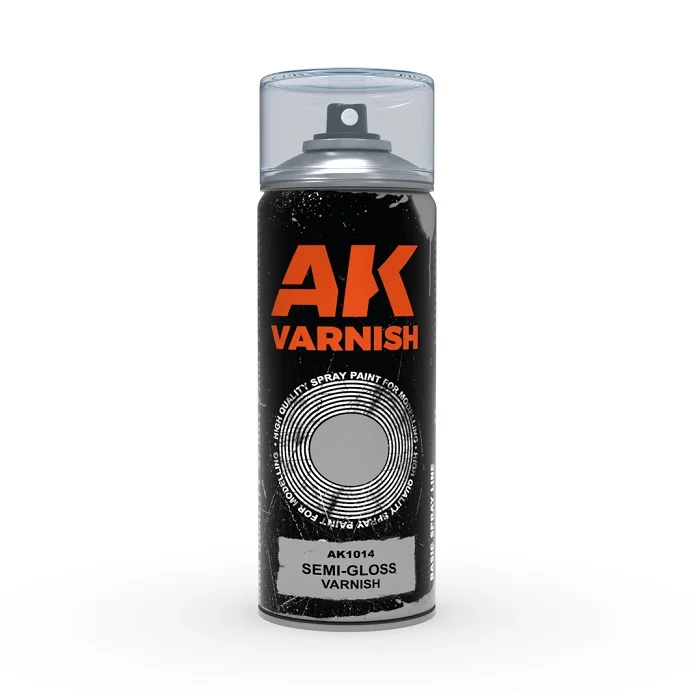 AK Semi-Gloss Varnish Spray (400 ml)