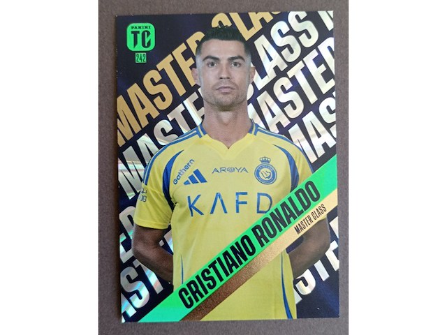 2025 Panini World Class Cristiano Ronaldo Master