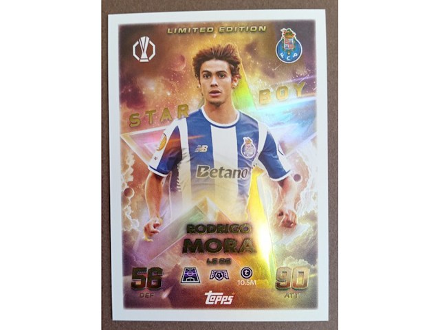 2025/26 Match Attax UCC Rodrigo Mora LE