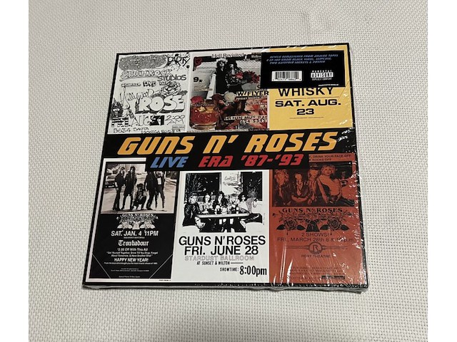 GUNS N ROSES - Live Era 87-93 (4xLP) 2xgatefold