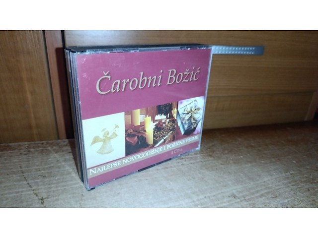 CD - CAROBNI BOZIC - razni izvodjaci - 4 cd