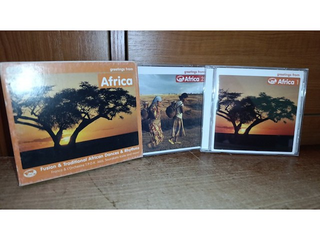 CD - GREETINGS FROM AFRICA - 2 cd