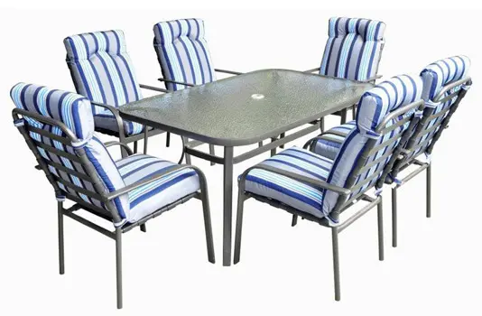 Baštenska garnitura Karma II - sto i šest stolica