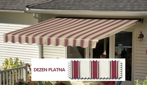 Tenda za zid ili plafon 350x250cm Homey stripes