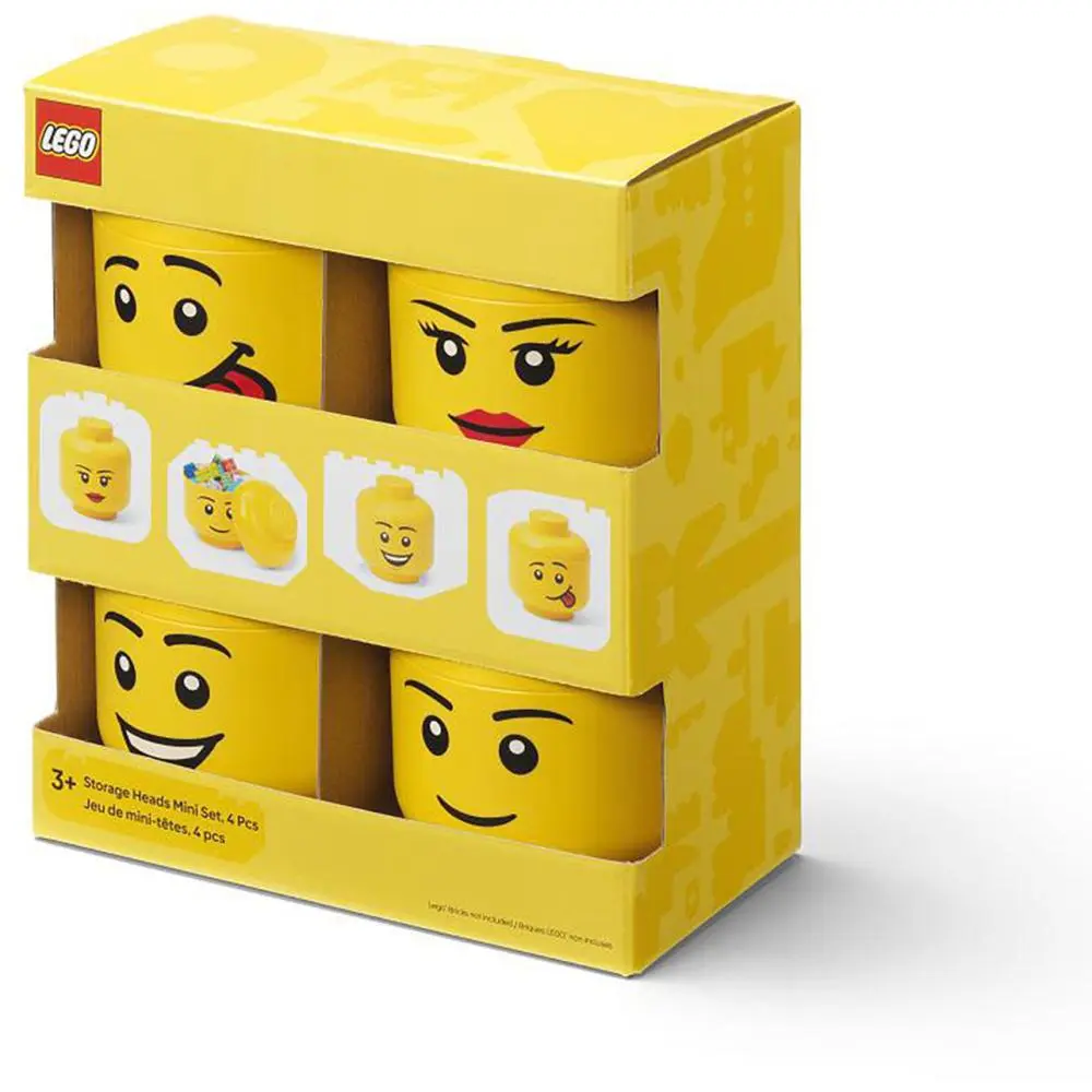 LEGO Lego Glave Za Odlaganje (mini) Set (4 Kom)
