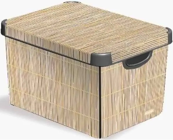 Curver kutija za odlaganje Deco Stockholm 7l Bamboo CU 04710-D67