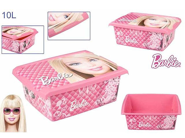 Plastična Kutija Za odlaganje Barbie 10 Lit - 2706