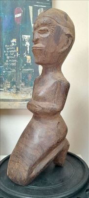 African hardwood sculpture - not Lobi