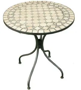 Kružni mozaik sto 60cm Bubble M9025-60 0196516