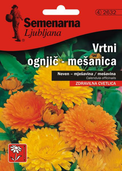 Seme za cveće Neven - mešavina - Calendula officinalis 2632