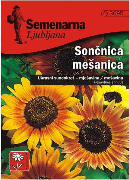 Seme za cveće Suncokret - mešavina - Helianthus annuus 3695