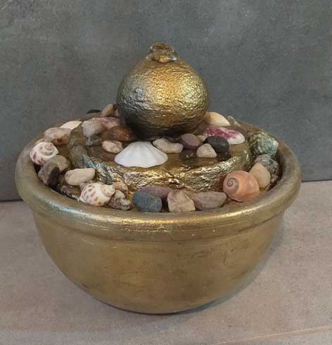 Sobna Feng Shui Fontana Zen Gold
