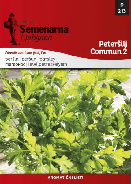 Seme za Peršun - lisnati domaći - 10 kesica Petroselinum crispum (Mill) Nym. Semenarna 213