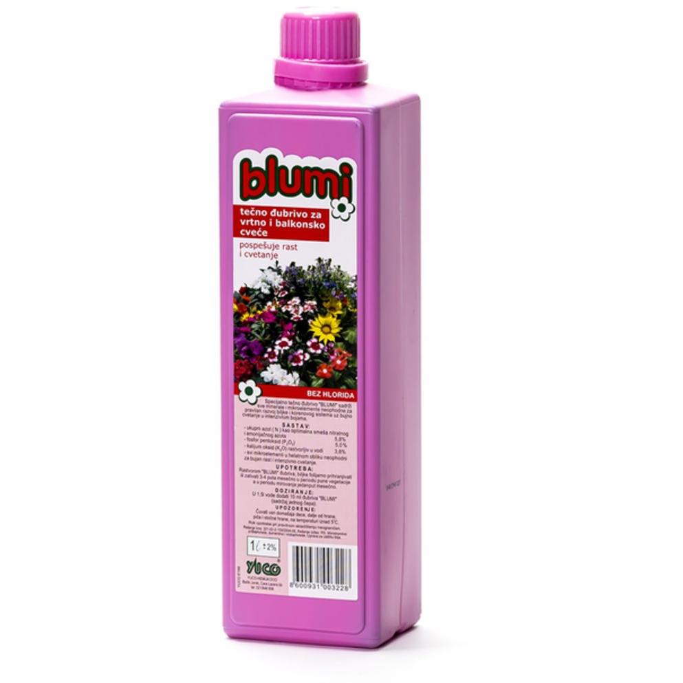 Tečno đubrivo za cvetnice 1L Blumi