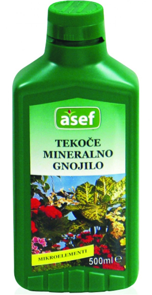 Tečno mineralno đubrivo za saksijske biljke Asef SC 801 Substral 500ml