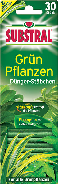 Substral Ðubrivo u obliku štapića 30 komada - za zelene biljke