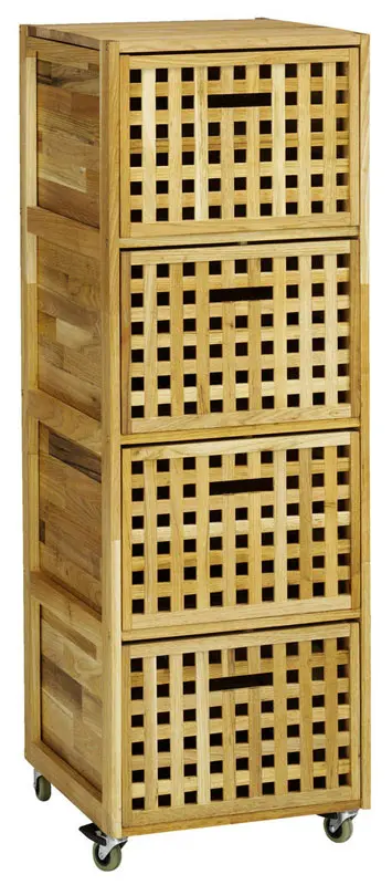 Komoda Woody sa 4 Fioke i Točkićima