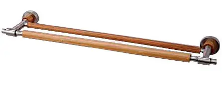 Dvodelni držač peškira Ferro Bamboo K08F