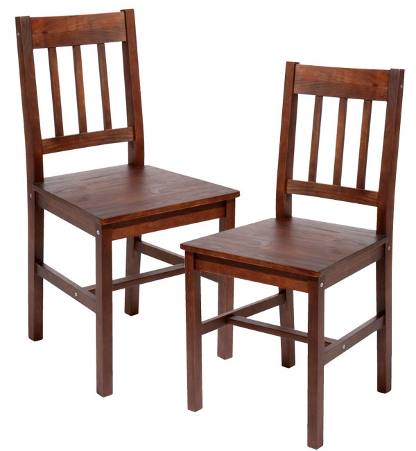 Dve trpezarijske stolice JONAS kafa