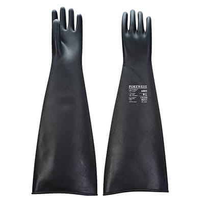 Heavyweight Lateks A803 gumene rukavice 600mm