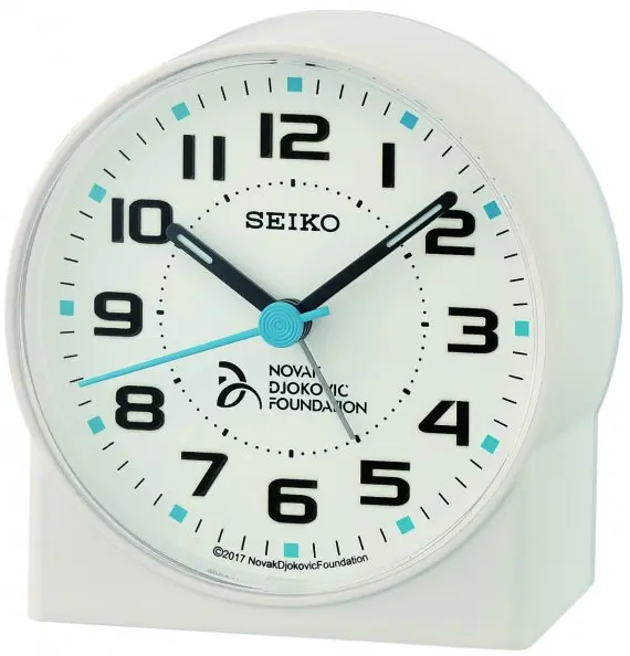 Seiko Stoni sat Budilnik Novak Djoković Foundation QHE907W
