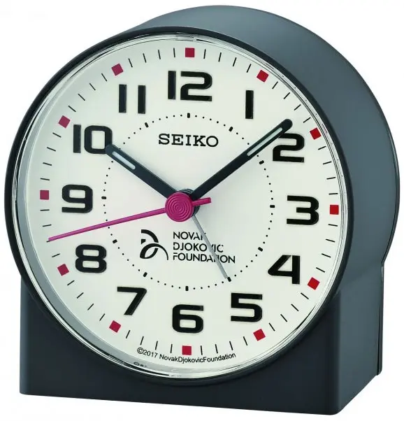 Seiko Stoni sat Budilnik Novak Djoković Foundation QHE907K