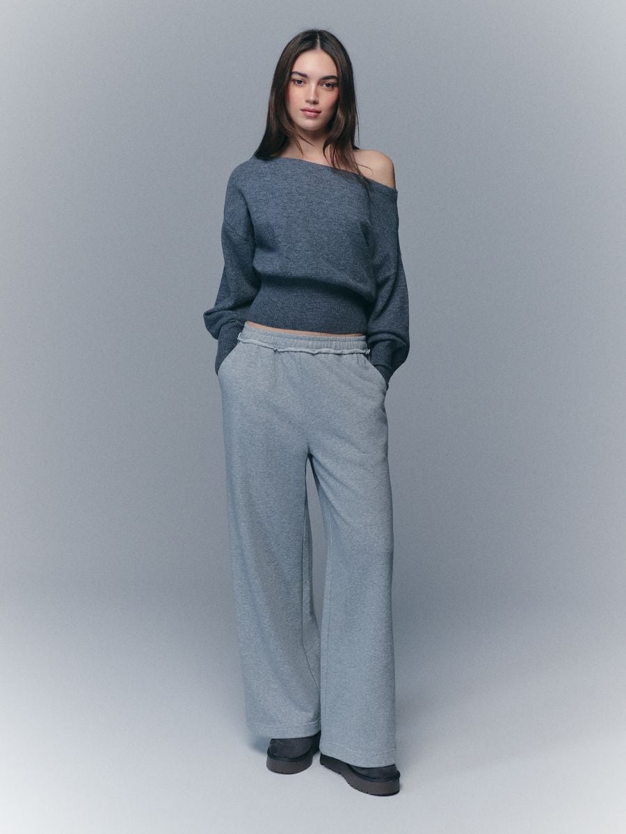 Wide leg pantalone