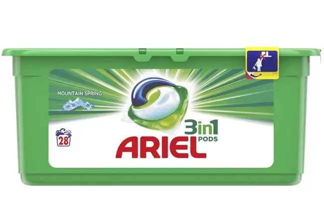 Ariel 3in1 Pods Regular Kapsule praška za pranje veša 28kom.