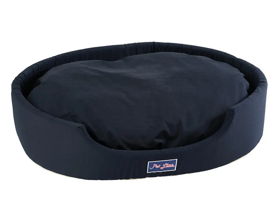 Pet Line Krevet za male pse i mačke Oval Navy 52cm