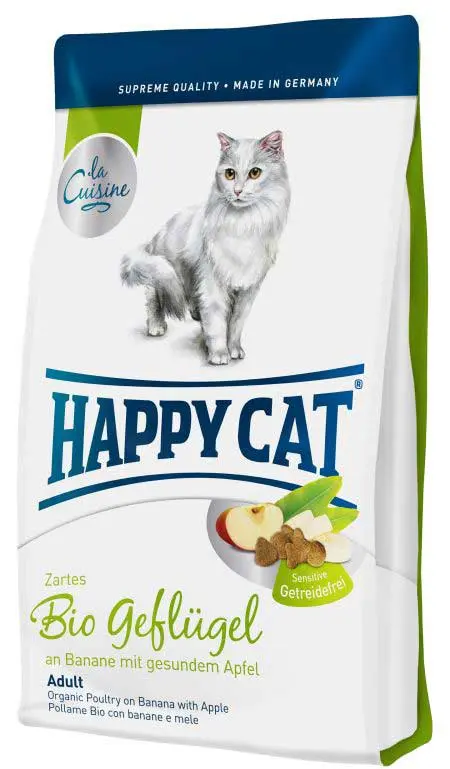Hrana za mačke Happy Cat - La Cuisine - Organska piletina banana jabuka 1,4kg
