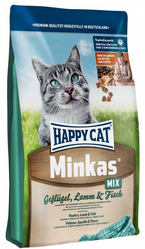 Hrana za mačke Happy Cat - Minkas - Mix 10kg