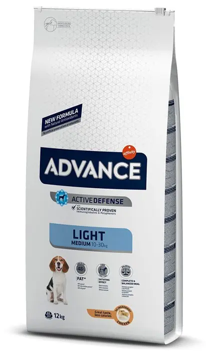 Advance Hrana za pse - Light Medium - Kontrola telesne težine - pakovanje 12kg