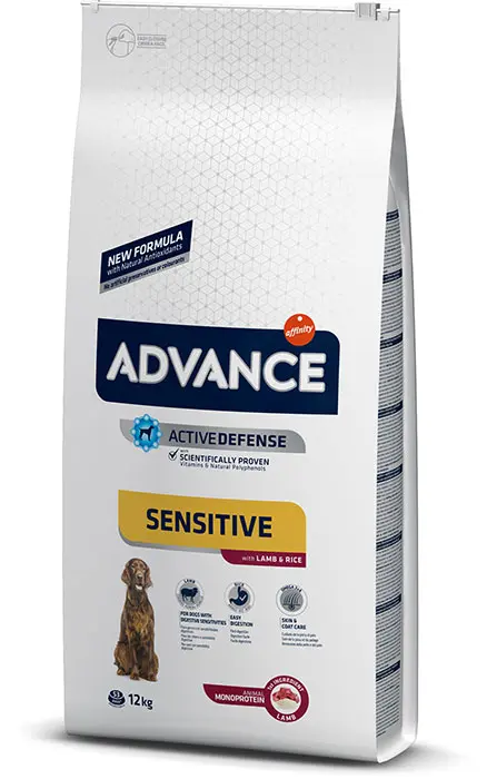 Advance Hrana za pse - Sensitive Lamb And Rice - pakovanje 12kg