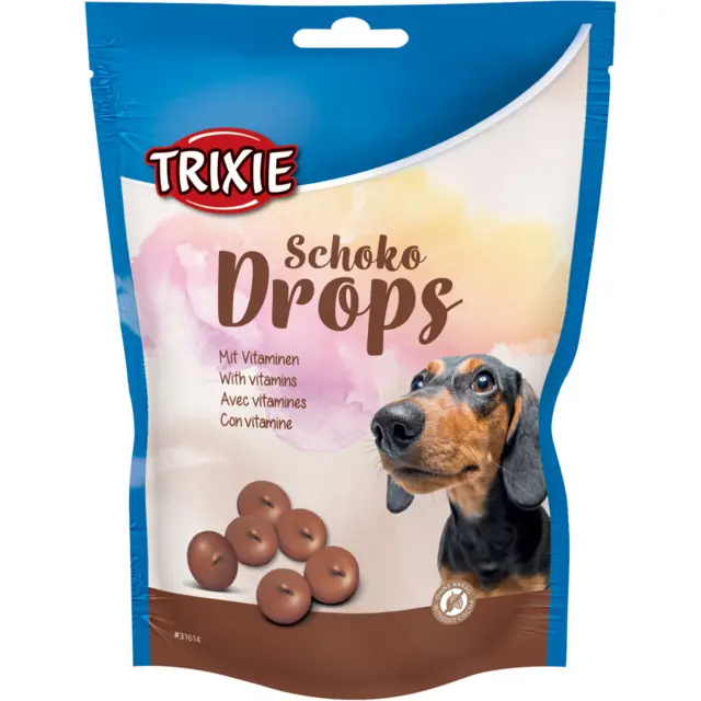Čokoladne poslastice za pse 350g Chocolate Drops Trixie 31614