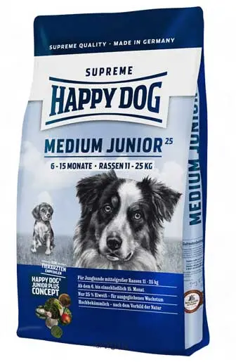 Happy Dog Hrana za pse Supreme Young Medium Junior 1kg