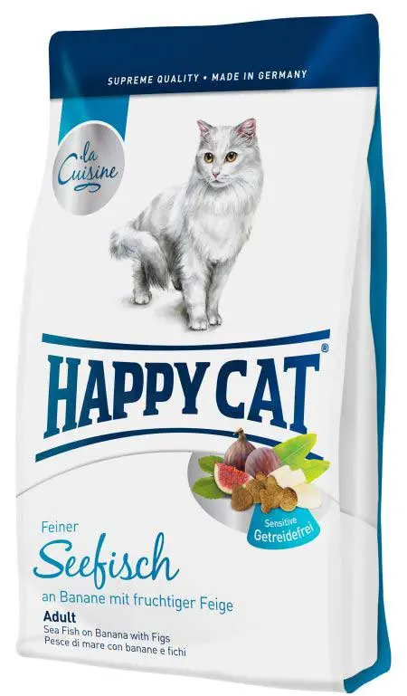 Hrana za mačke Happy Cat - La Cuisine - Riba banana smokve 1,4kg