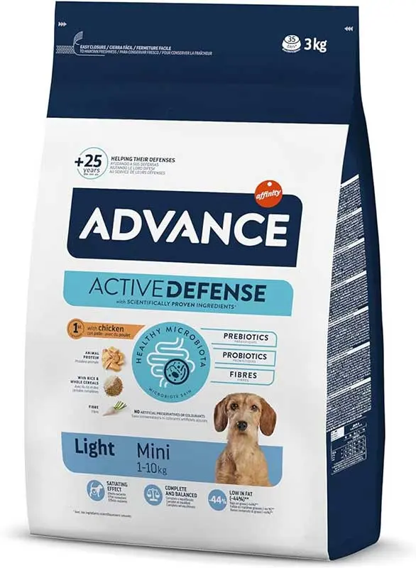 Advance Light Mini Hrana za pse malih rasa za kontolu telesne težine pakovanje 7.5kg