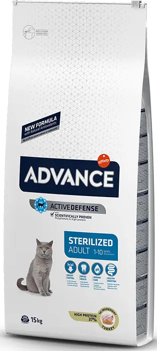 Hrana za mačke Advance Cat Adult Sterilized - pakovanje 15kg