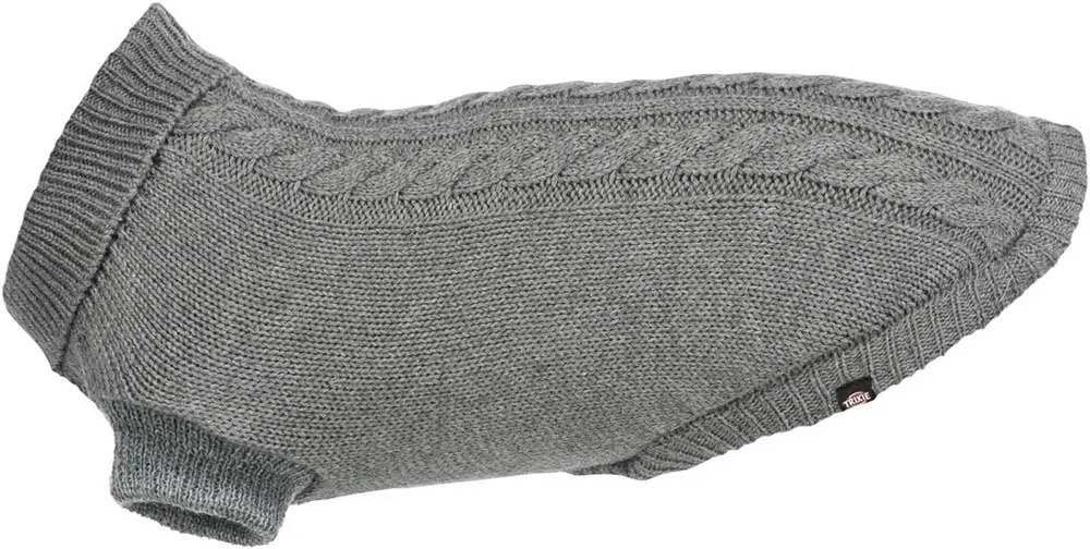 Džemper za pse Kenton grey leđa 45cm Trixie 680016