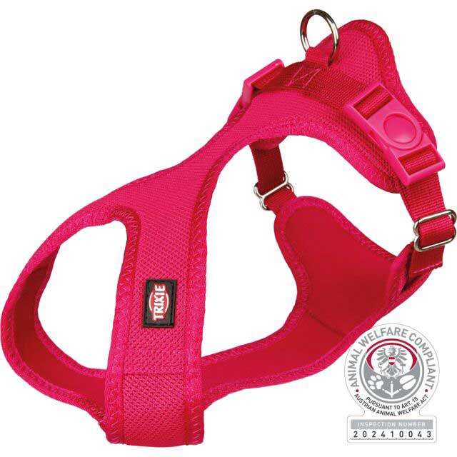 Pojas za šetnju Am za male pse veličina S 33-50cm Comfort Soft fuchsia Trixie 16278